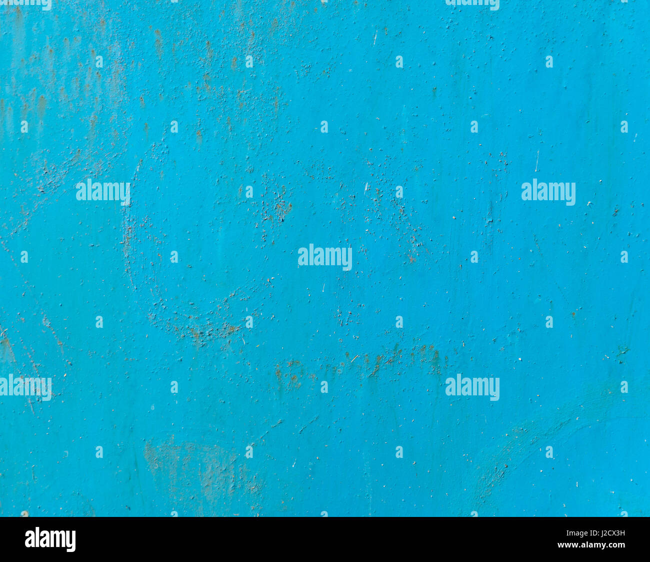 Cracked painted old metal texture. Turquoise color. Rusted surface ...