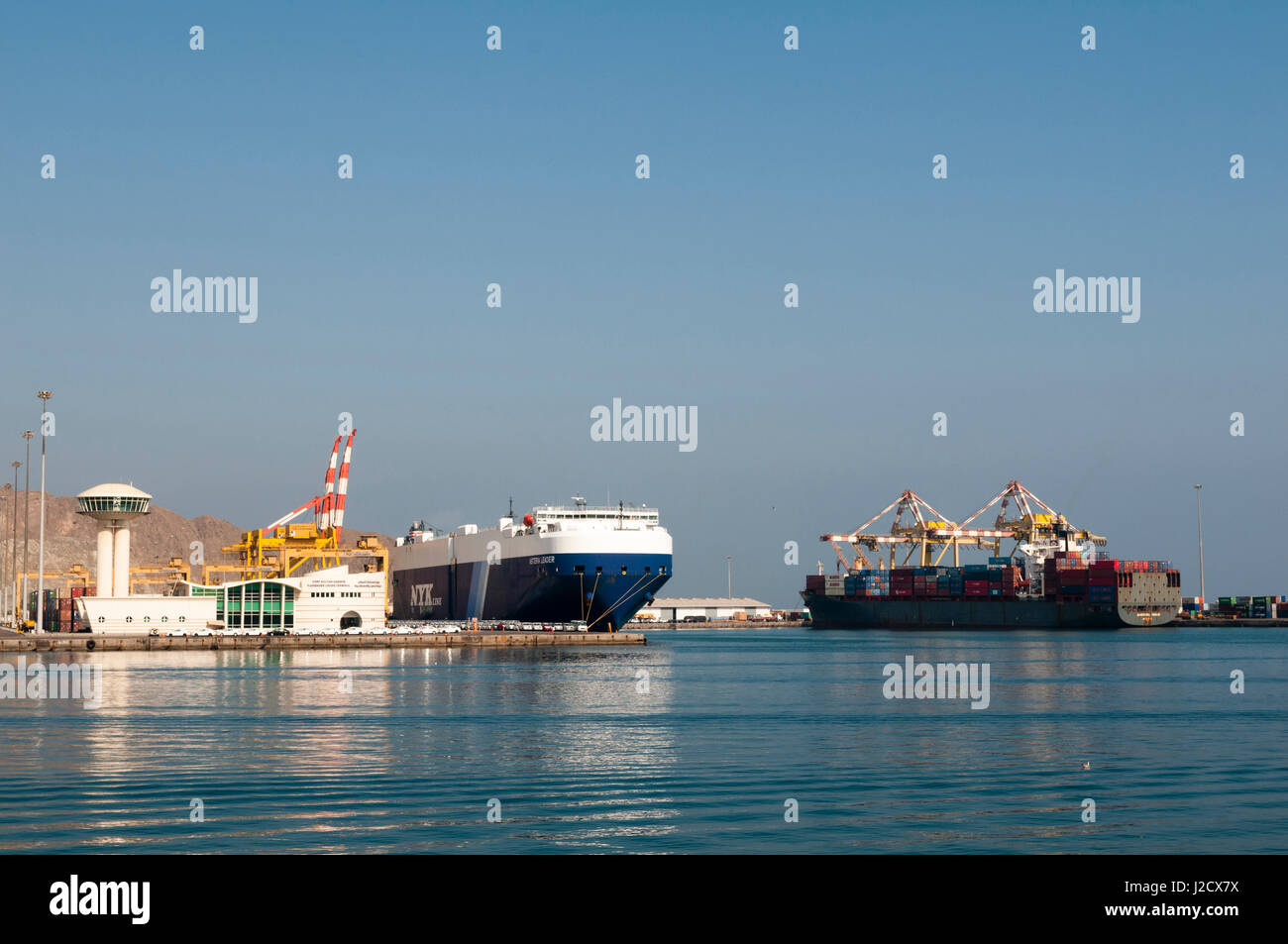Muttrah harbor, Muscat, Oman Stock Photo - Alamy