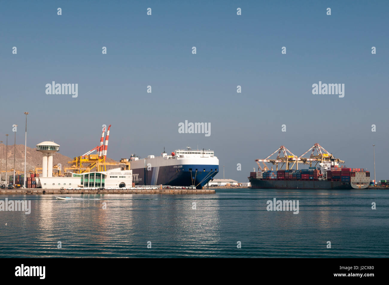 Muttrah harbor, Muscat, Oman Stock Photo - Alamy