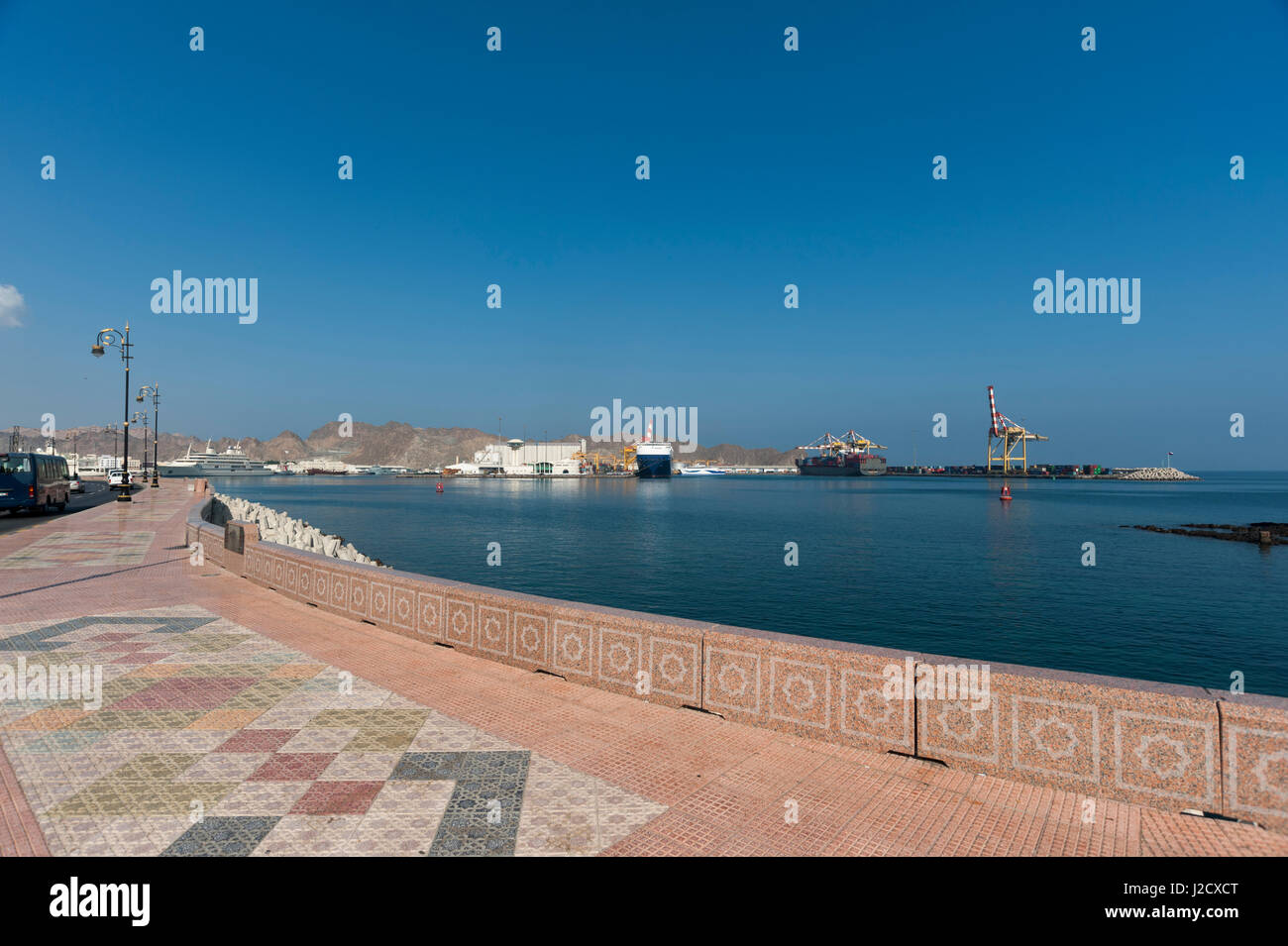 Mutthra Corniche, Muscat, Oman Stock Photo - Alamy