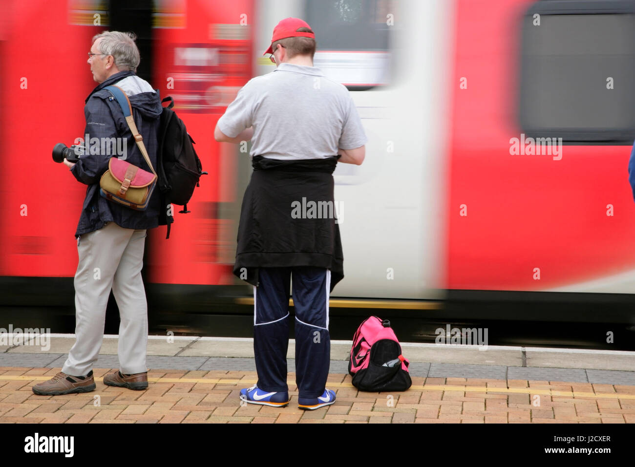 Trainspotter trainspotting trainspotters hi-res stock photography and ...