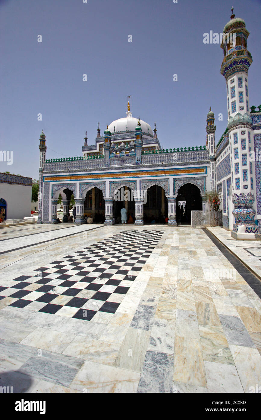 Shrine of Shah Abdul Latif Bhittai, Bhit Shah, Sindh, Pakistan Stock ...