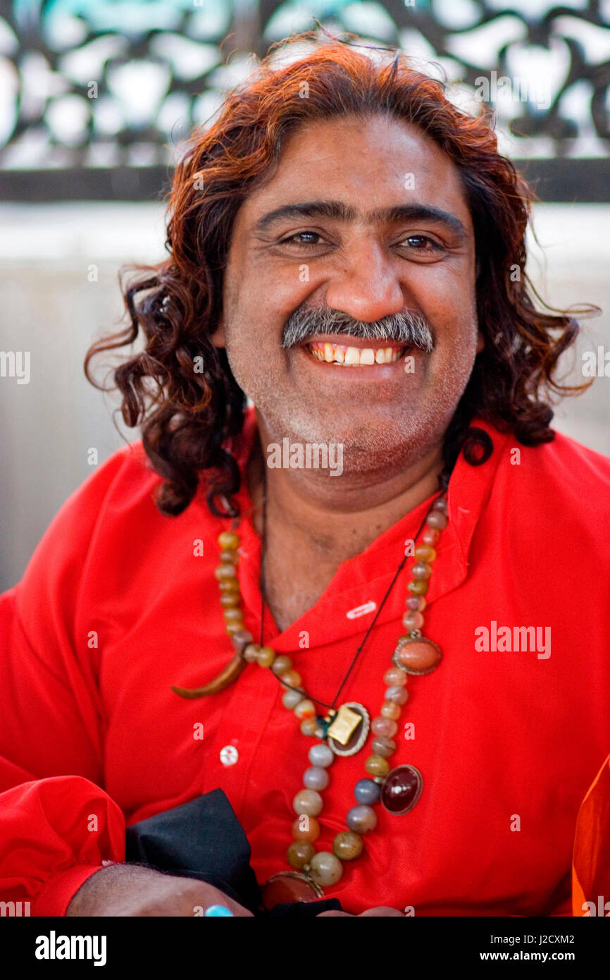 Portrait of a local man in cultural dress in Lahore, Pakistan Stock ...