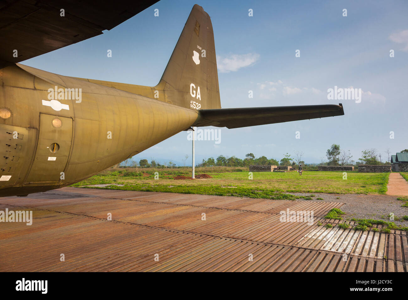 Vietnam, DMZ Area. Quang Tri Province, Khe Sanh, Former Khe Sanh US ...