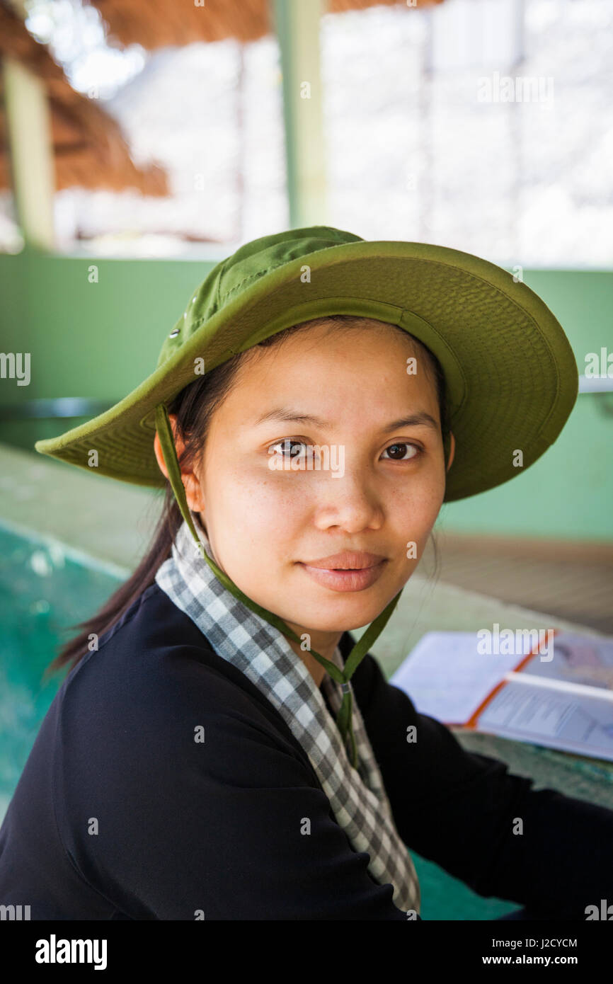 Vietnam, Cu Chi, Cu Chi Tunnels, former underground city used by the ...
