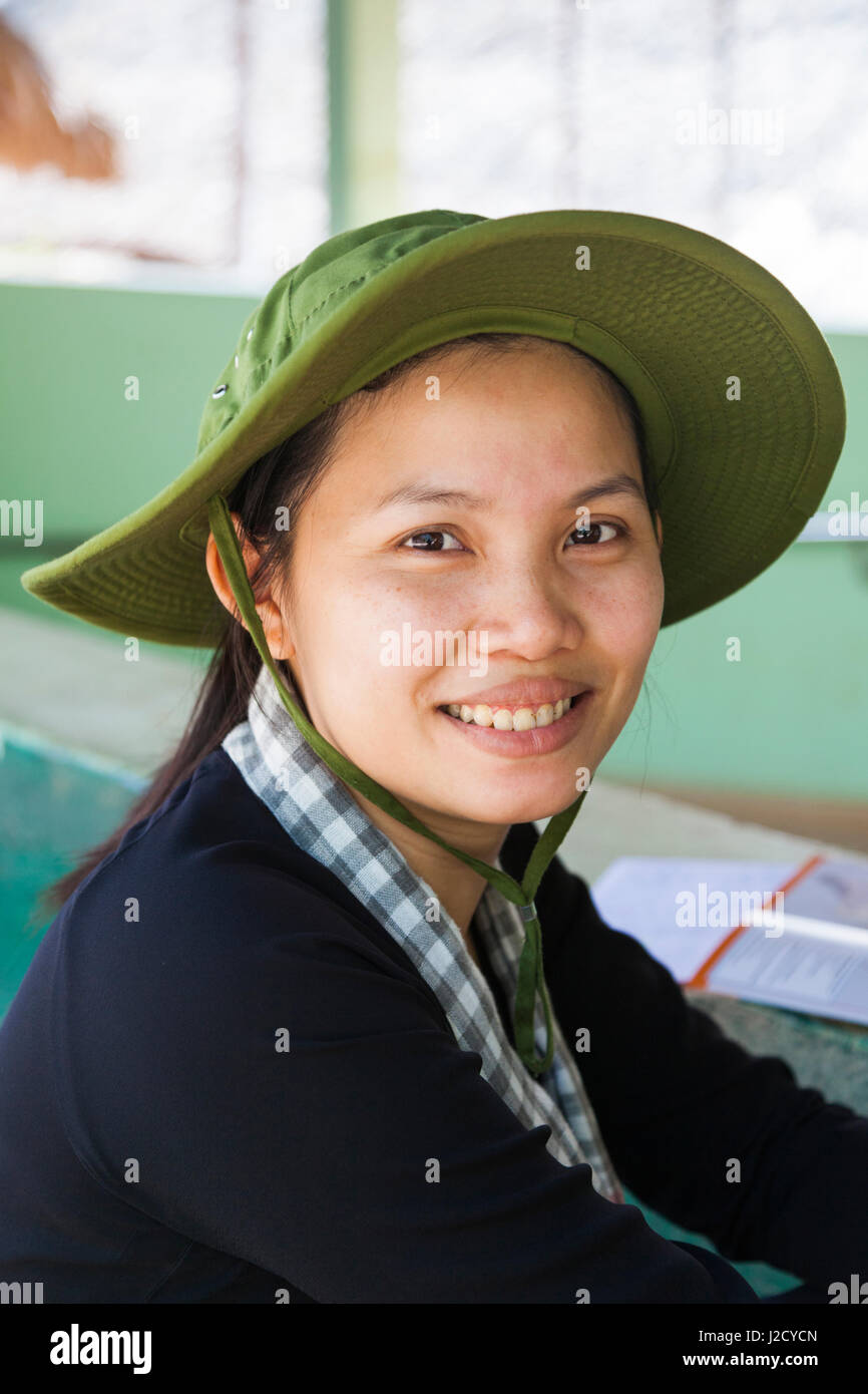 Vietnam, Cu Chi, Cu Chi Tunnels, former underground city used by the ...
