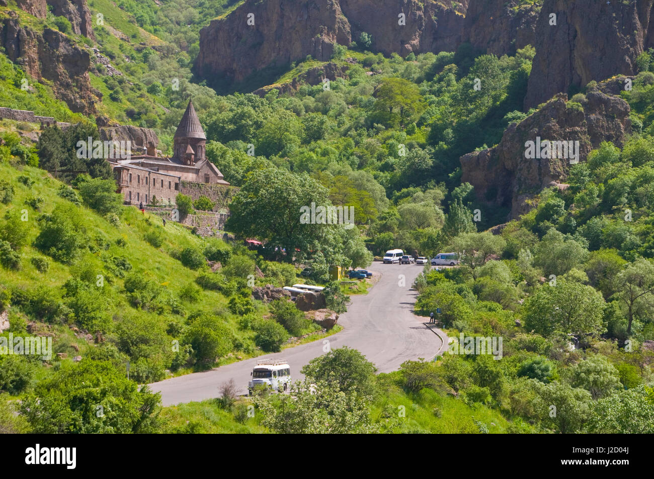 Geghard Monastery, UNESCO World Heritage Site, Armenia Stock Photo - Alamy