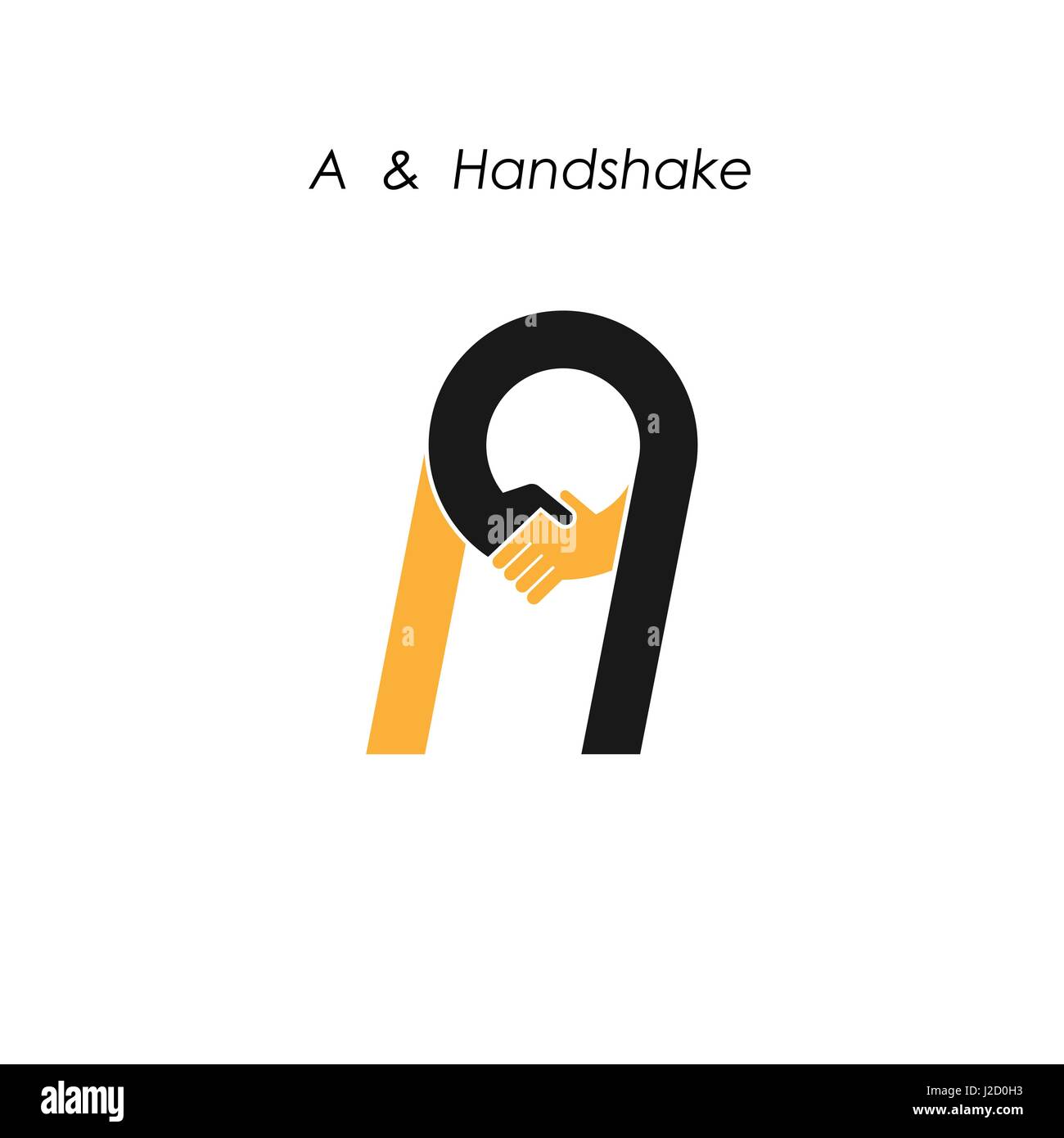 Creative A- letter icon abstract logo design vector template.Business ...