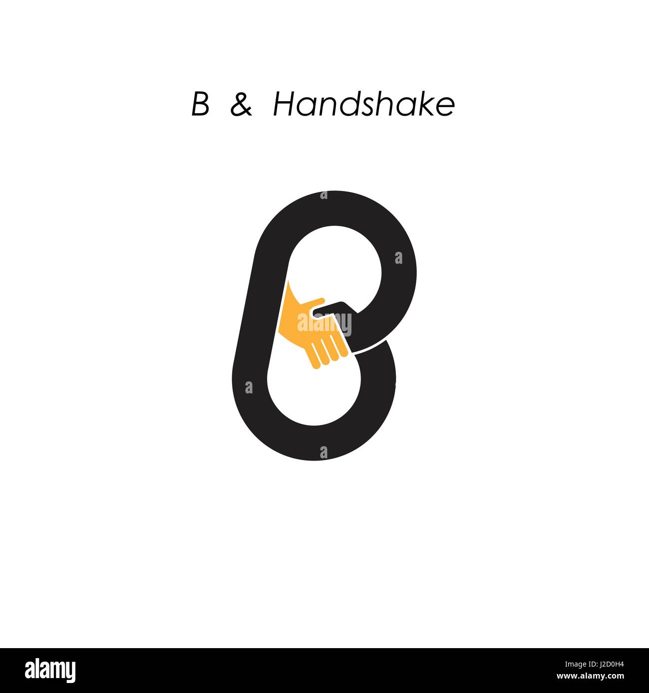 Creative B- letter icon abstract logo design vector template.Business ...