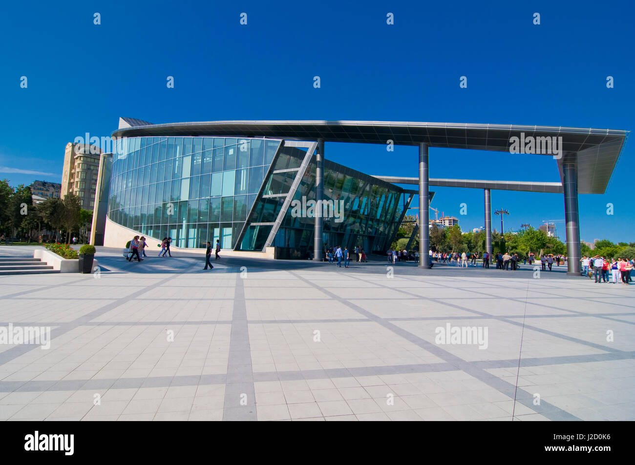 Modern building, Baku, Azerbaijan Stock Photo - Alamy
