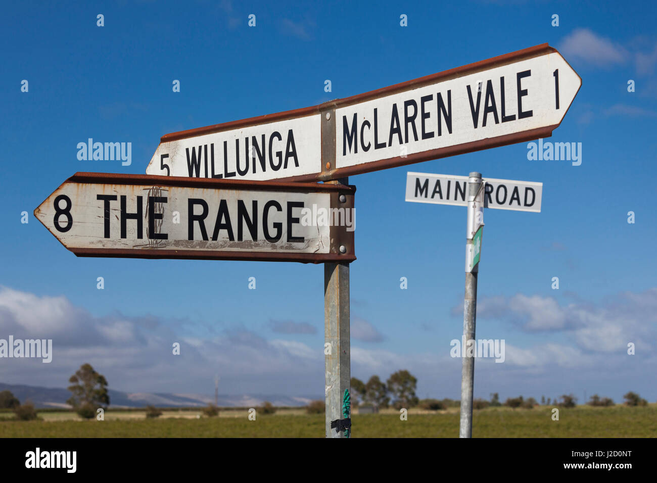 Australia, Fleurieu Peninsula, McLaren Vale, McLaren Vale Wine Region ...