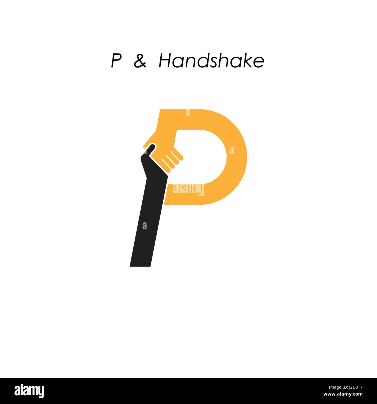 Creative P- letter icon abstract logo design vector template.Business ...