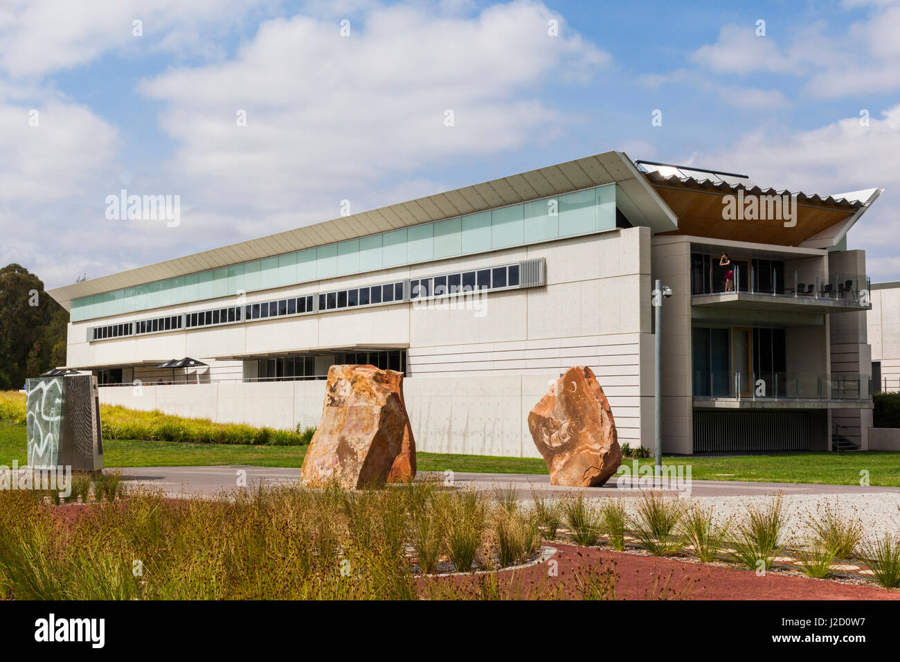 Australia, Canberra, National Portrait Gallery and Aboriginal art ...