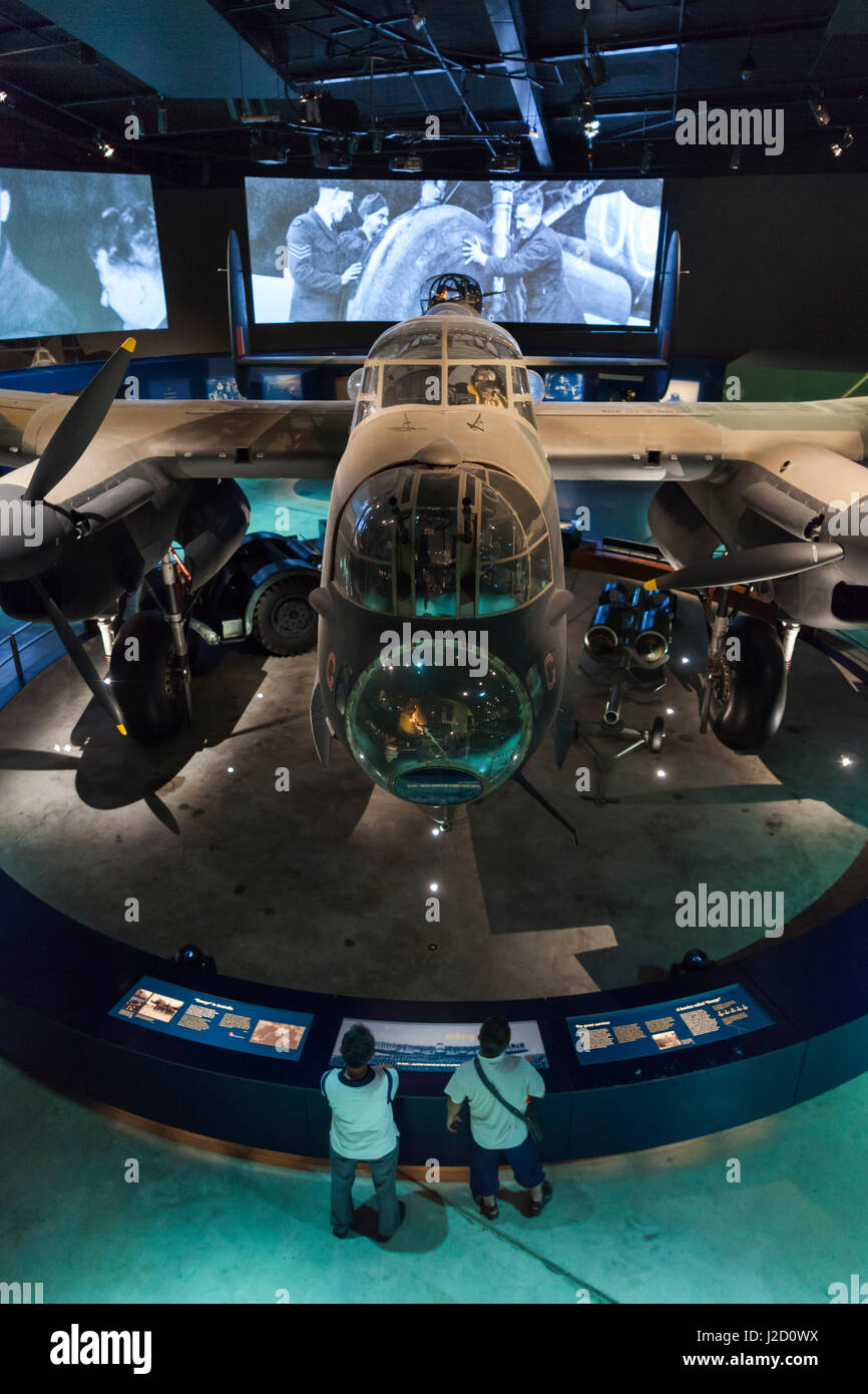 Australia, Canberra, Australian War Memorial Museum, WW2-era British ...