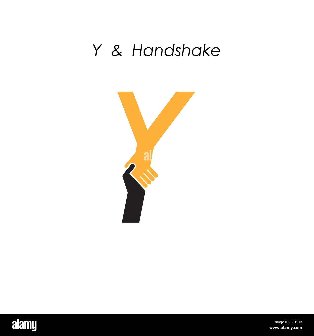 Creative Y- letter icon abstract logo design vector template.Business ...