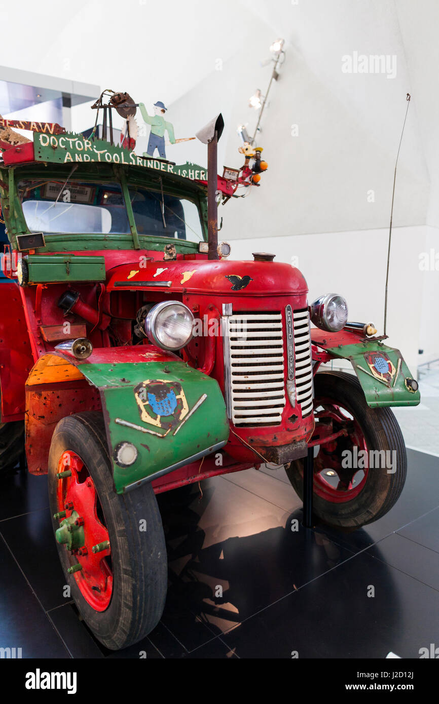 Australia, Canberra, National Museum of Australia, Saw Doctor's Wagon ...