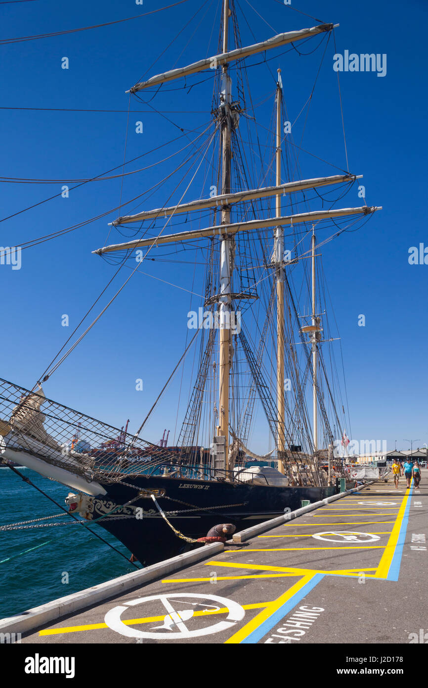 Australia, Freemantle, Leeuwin II, sailing ship Stock Photo - Alamy