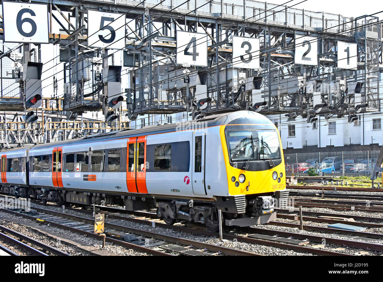 Heathrow connect train hi-res stock photography and images - Alamy