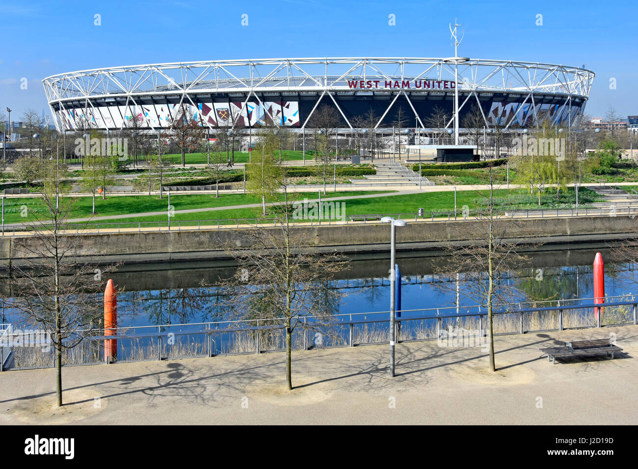 Queen Elizabeth Olympic Park Newham Stratford UK converted London 2012 ...