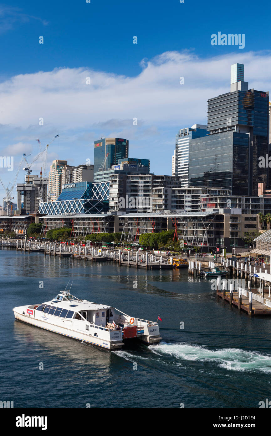Australia, Sydney, Darling Harbor, elevated view Stock Photo - Alamy