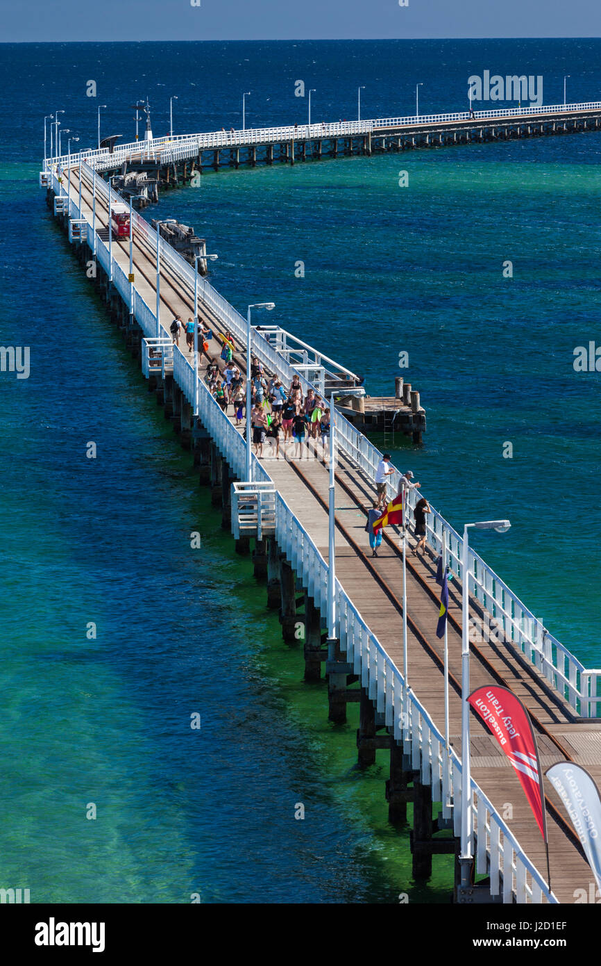 Southwest Australia, Busselton, Busselton Jetty, longest in Southern ...