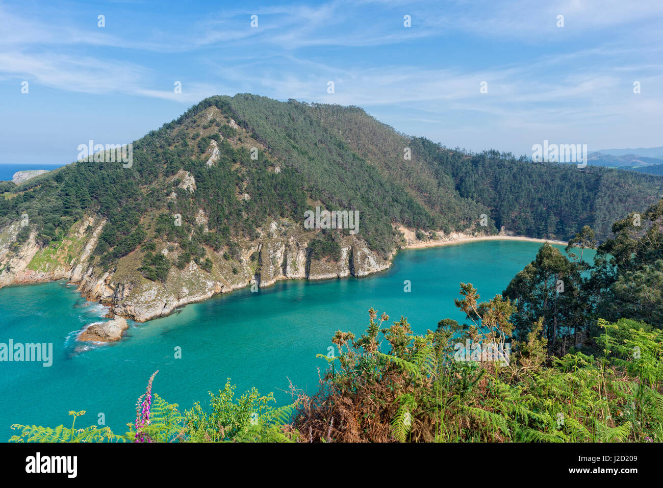 For the pechon tip in Pesues, Cantabria Stock Photo - Alamy