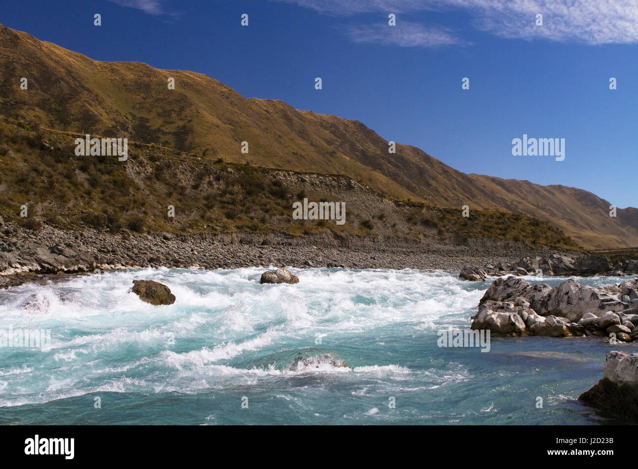 Rangitata river gorge hi-res stock photography and images - Alamy