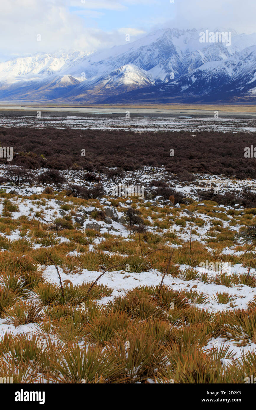 The spectacular scenery of the Kea Point Track, which leads to the ...