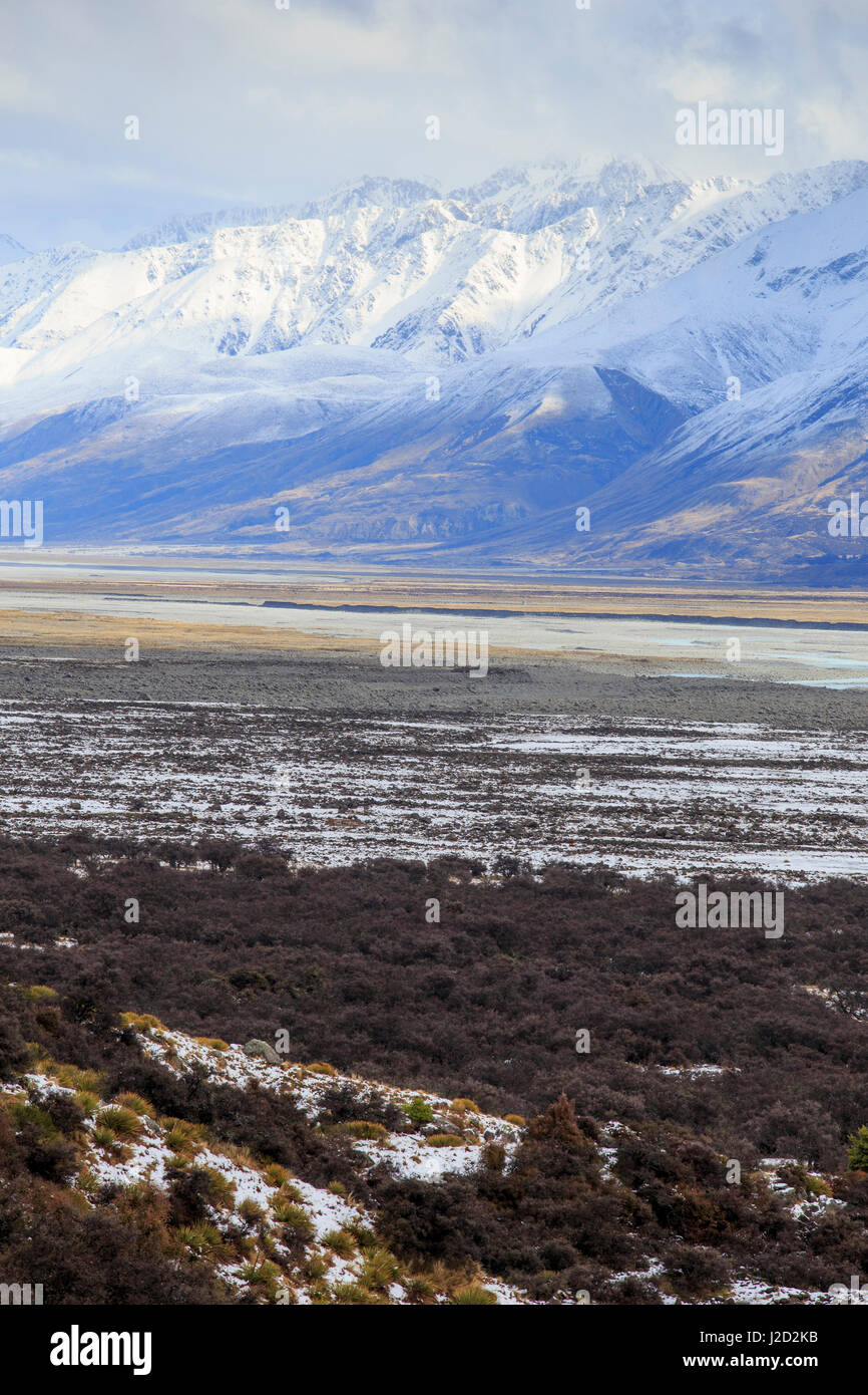 The spectacular scenery of the Kea Point Track, which leads to the ...