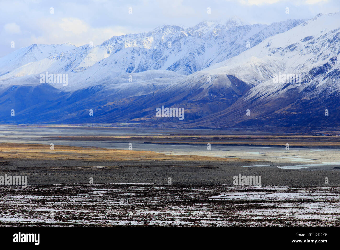 The spectacular scenery of the Kea Point Track, which leads to the ...
