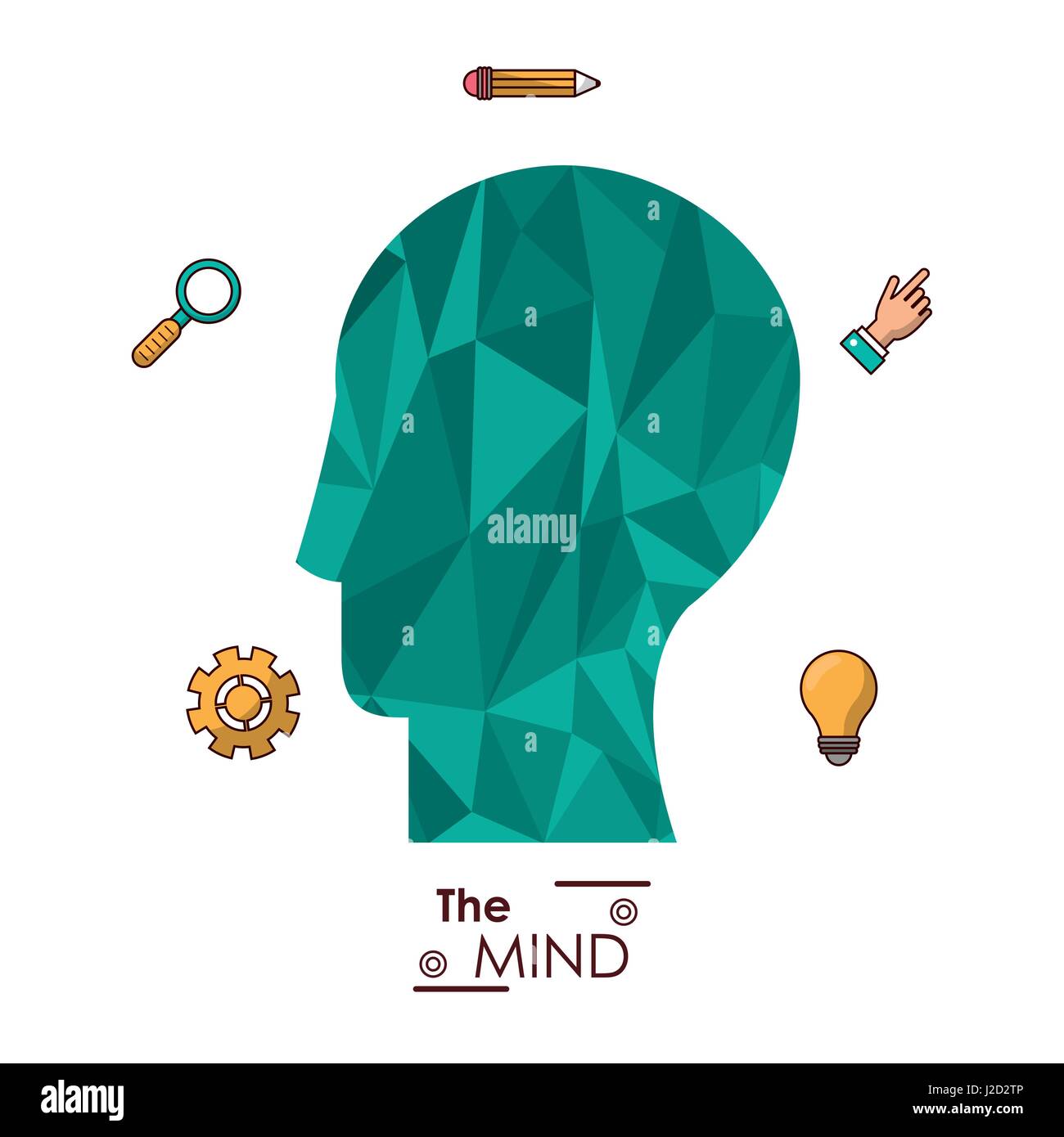 the mind human head abstract creative idea innovation Stock Vector ... the mind human head abstract creative idea innovation Stock Vector ...
