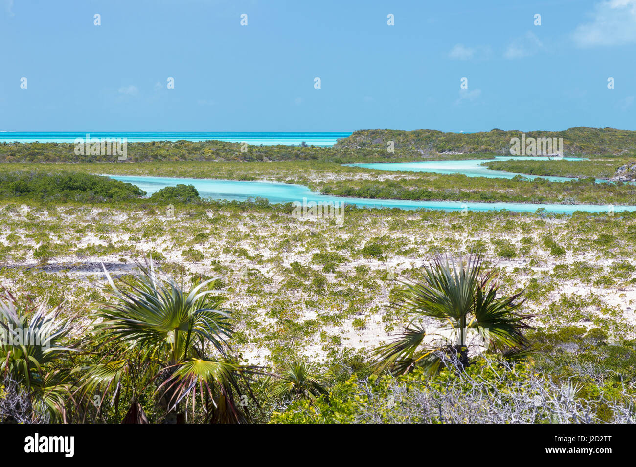 Bahamas, Exuma Island, Cays Land and Sea Park. Shroud Cay scenic ...