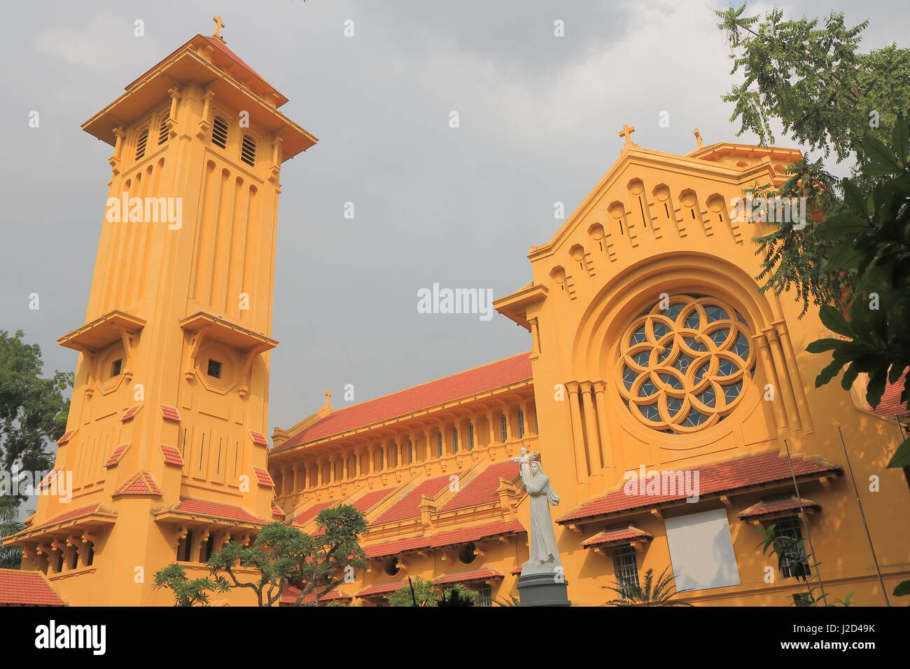 Cua Bac Church in Hanoi Vietnam Stock Photo - Alamy