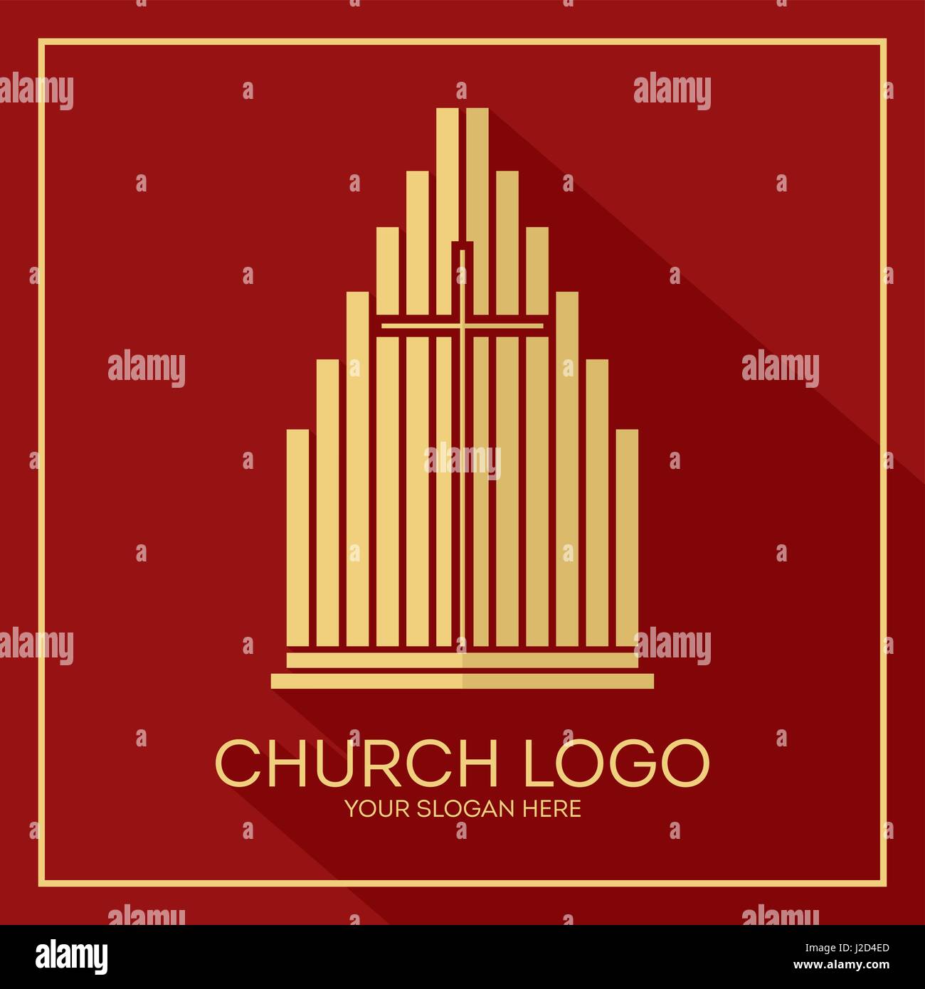 Altar church holy spirit in Stock Vector Images - Alamy
