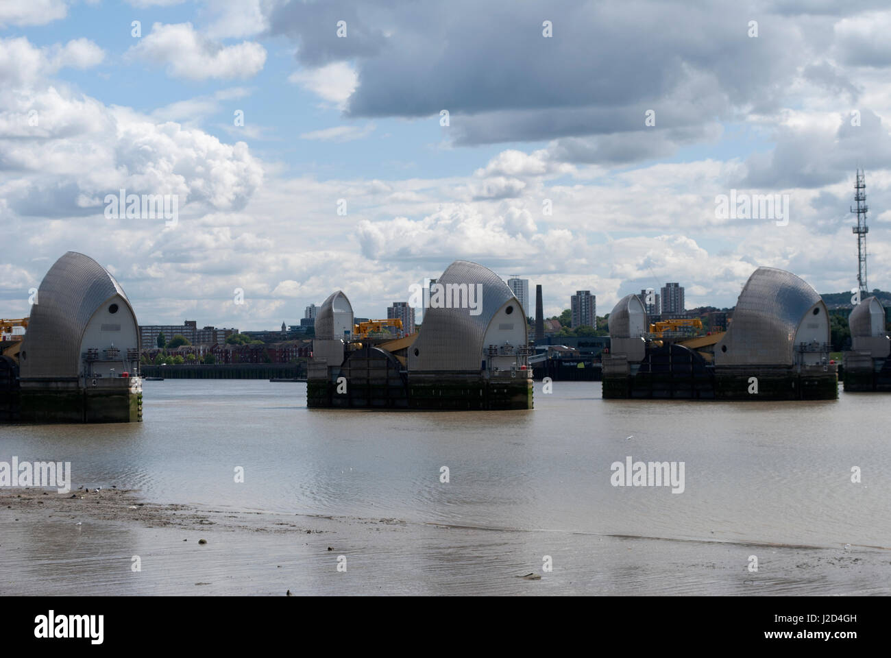 The Thames Barrier Stock Photo - Alamy