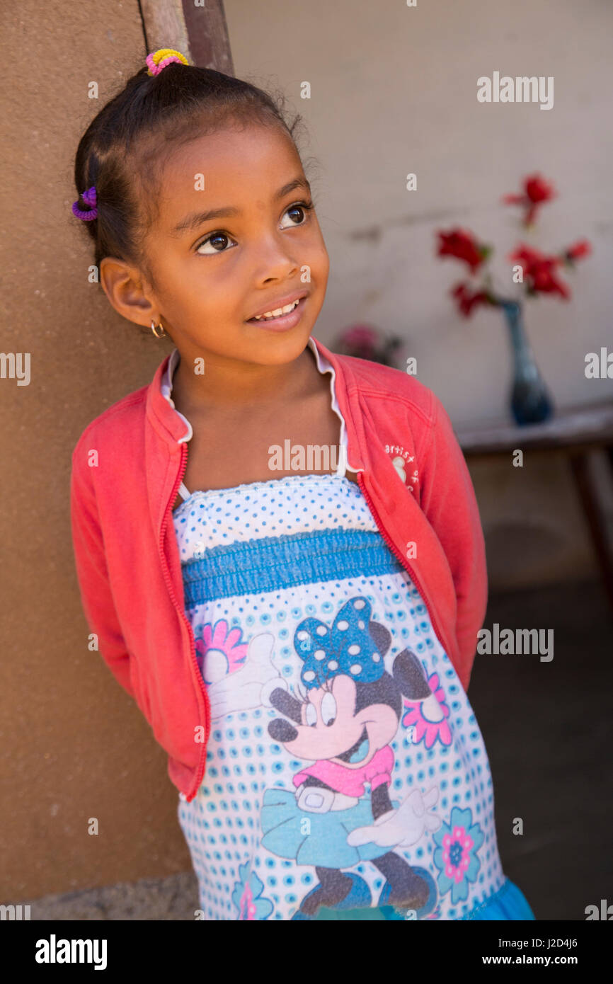 Cuba, Trinidad, girl. (Editorial Use Only Stock Photo - Alamy