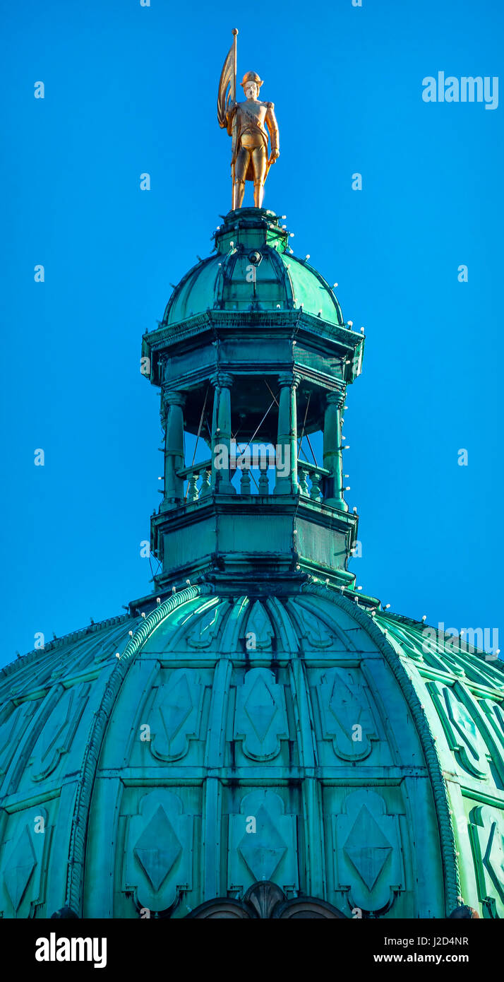 Golden George Vancouver Statue Provincial Capital Legislative ...