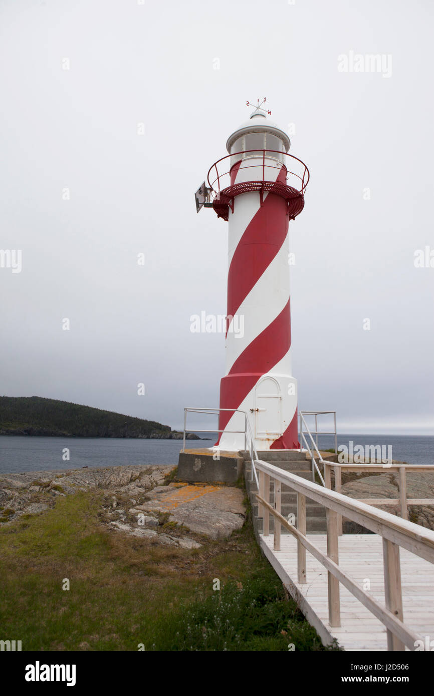 Lighthouse, Newfoundland, Canada Stock Photo - Alamy
