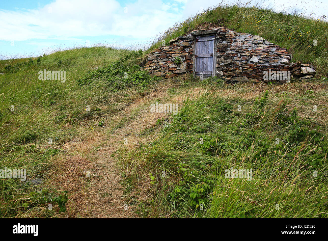 North America, Canada, NL, root cellar in Elliston, the root cellar ...