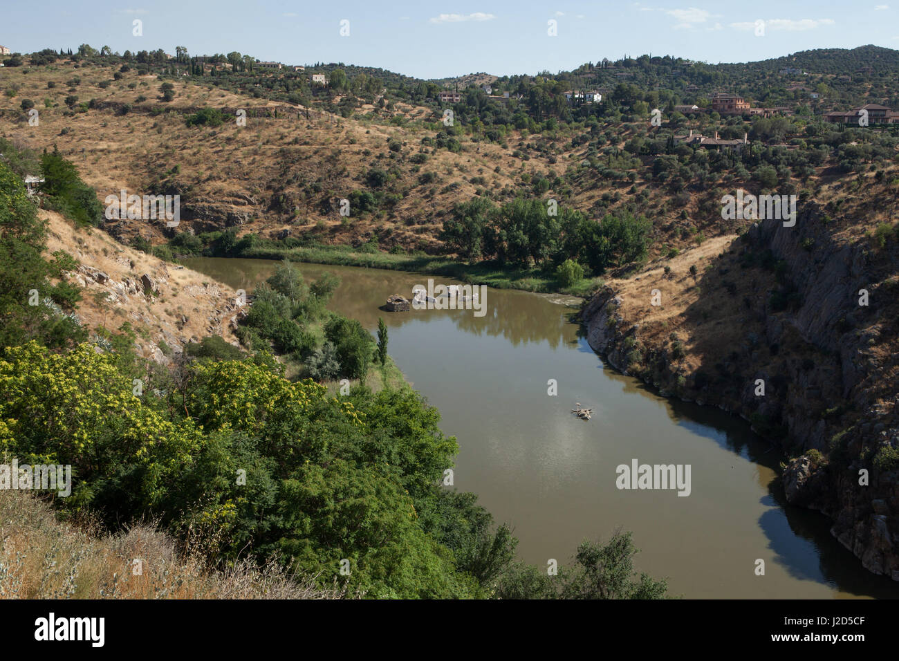 Aerial view toledo river bank hi-res stock photography and images - Alamy