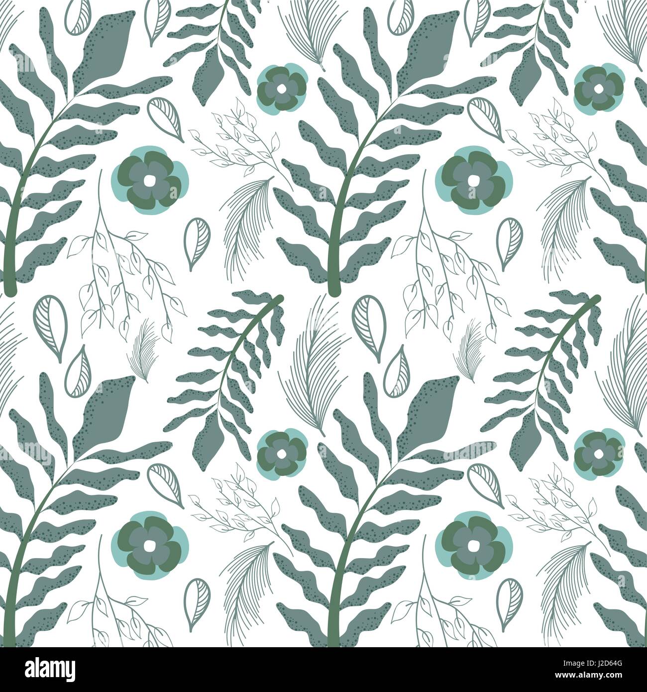 beautiful gray floral pattern background Stock Vector Image & Art - Alamy