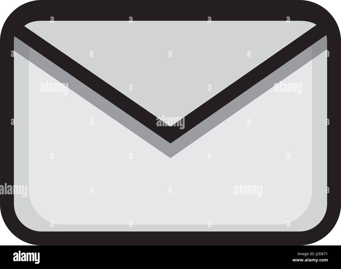 letter message to communication concept icon Stock Vector Image & Art ...