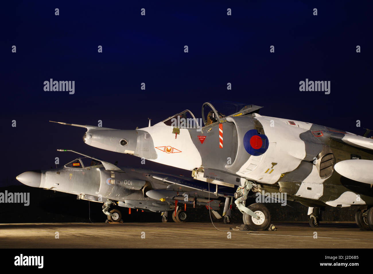 Harrier GR 3, at RAF Cosford Stock Photo - Alamy