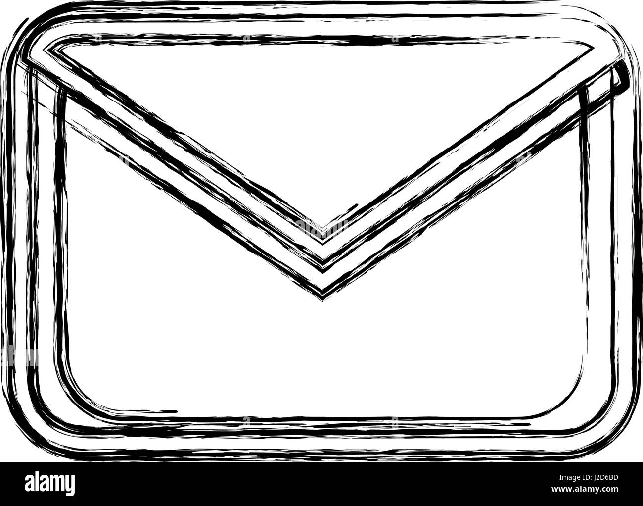 figure letter message to communication concept icon Stock Vector Image ...