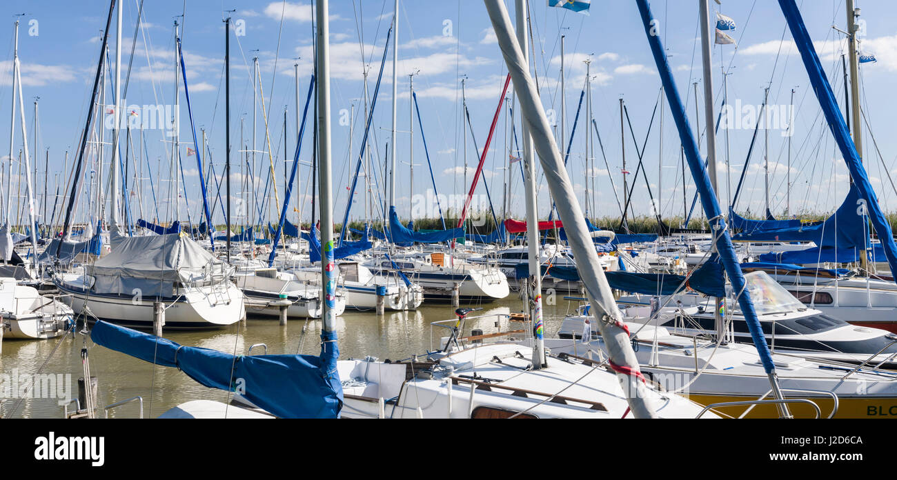 Rust at Lake Neusiedl, the landscape around Lake Neusiedl is listed as ...