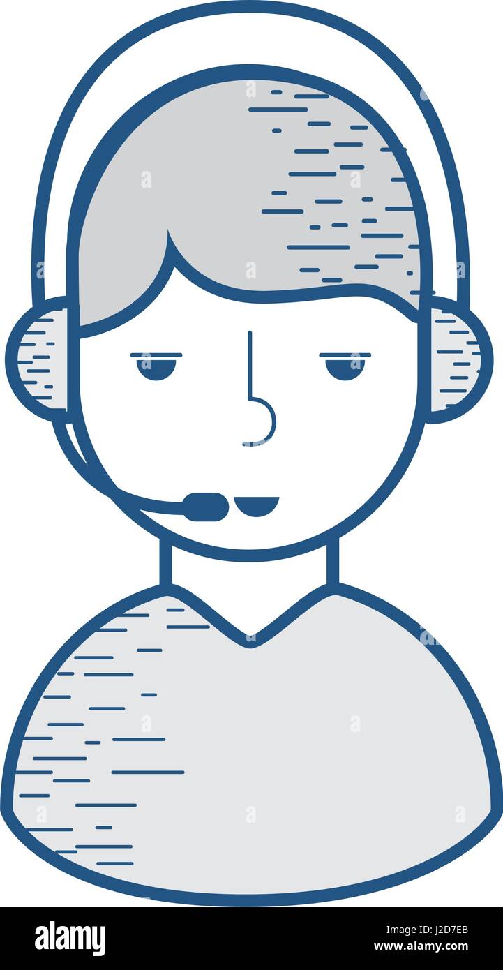 delivery call center man services Stock Vector Image & Art - Alamy