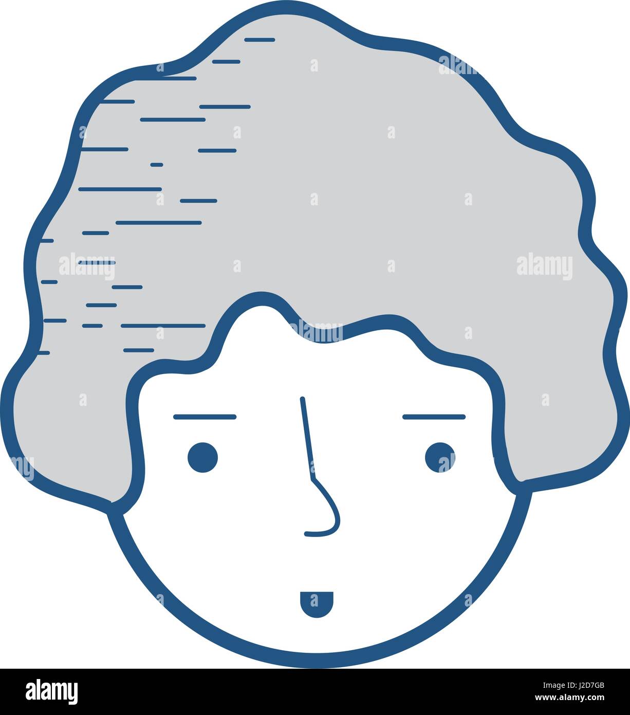 Parcel delivery man face Stock Vector Images - Alamy