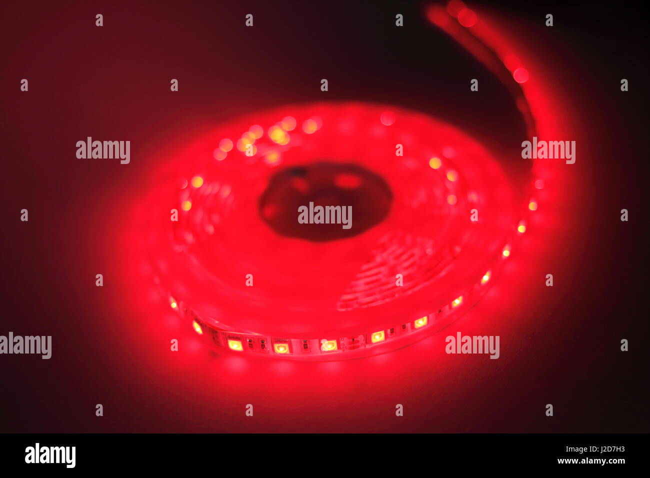 Red led strips hi-res stock photography and images - Alamy