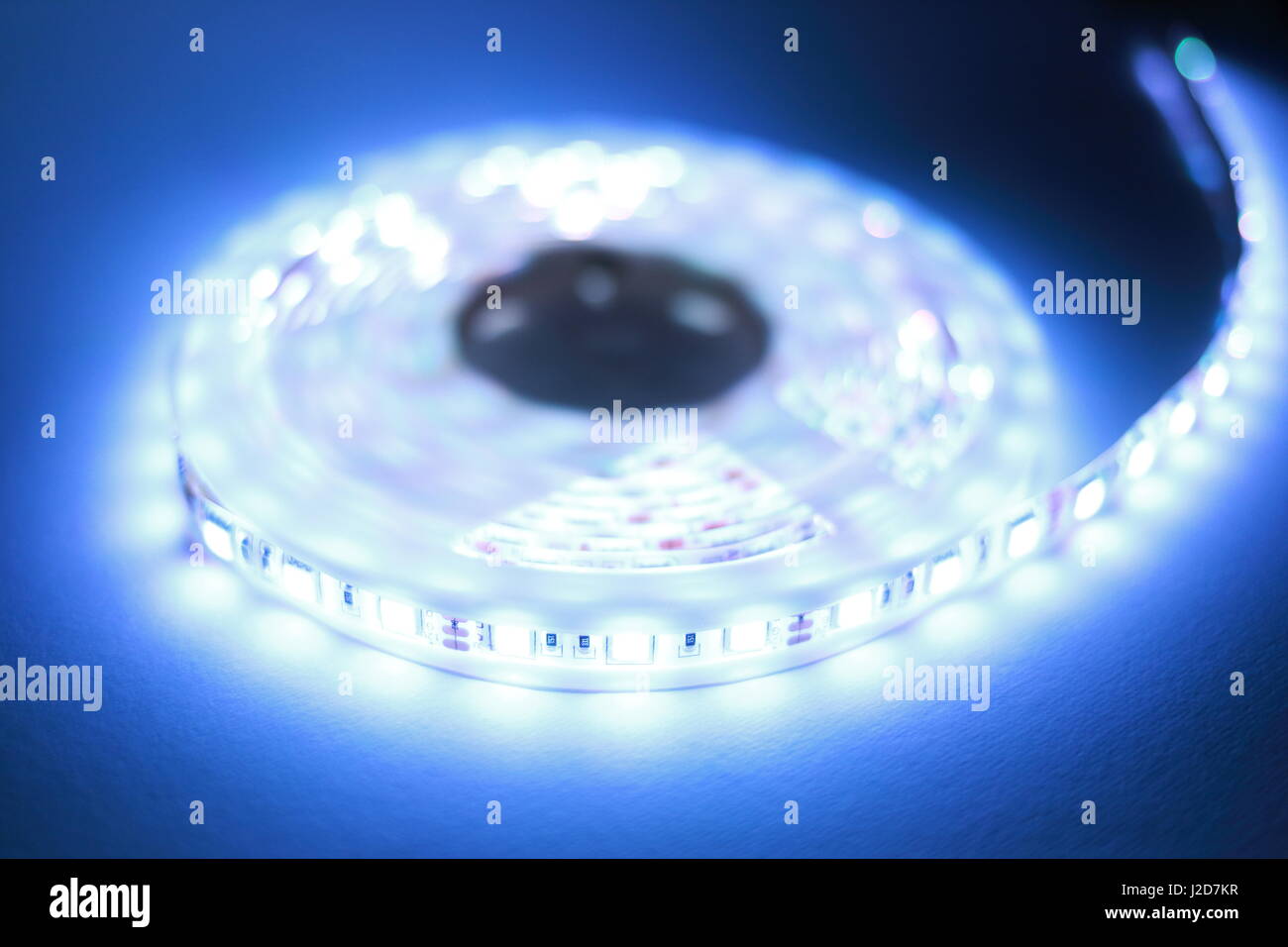 White LED strip light Stock Photo - Alamy