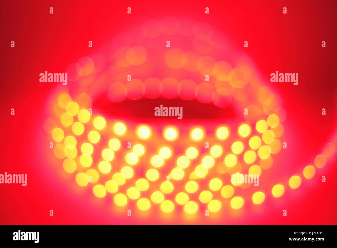 Blurred LED light in various color Stock Photo - Alamy